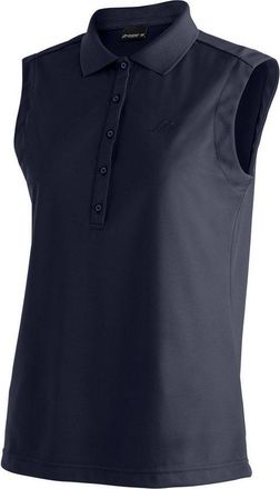 Maier Sports Poloshirt Ulrike sleeveless Damen Funktionsshirt, ärmelloses Freizeitshirt, Regular Fit