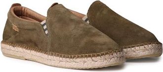 Toni Pons Marti Espadrilles pour homme en croûte de cuir, Kaki (Army), 40 EU