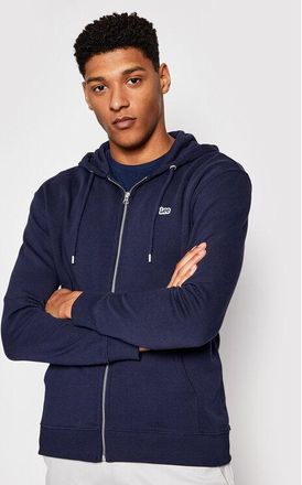 Lee Sweatshirt Basic L80KSP35 112121426 Dunkelblau Regular Fit