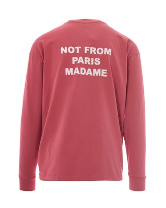 Dr&ocirc;le de Monsieur Mens T-Shirt Slogan Blush Pink Cotton T-Shirts And Polos