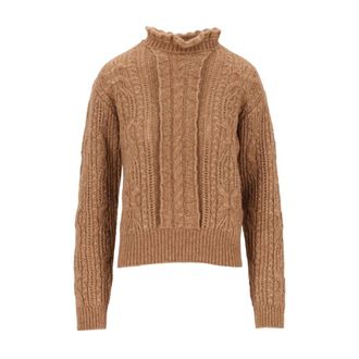 Moncler Strickware - - Knitwear - Damen - Braun - L