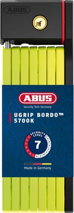 ABUS 86745 Faltschloss, Gr&uuml;n (Lime), 100 cm