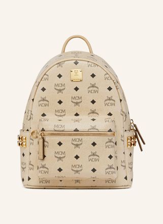 MCM Mcm Rucksack Stark Small Mit Nieten beige