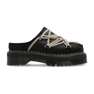 Rick Owens Quad Sole Megalace Mule - Femme - Chaussures - Noir - Taille: 39 1/2 EU