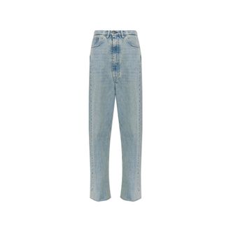 Maison Margiela Weit geschnittene Denim-Hose - - Jeans - Damen - Blau - W27
