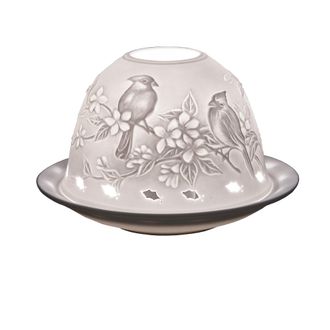 Kerzenfarm Hahn 30001 Porzellan-Teelichthalter, Wei&szlig;