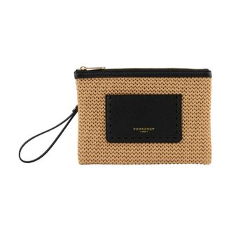 Pourchet Femme, Sacs, Noir, Taille: ONE Size Cassis Clutch