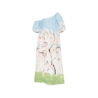 Stine Goya Cherry-blossom-print Maxi Dress