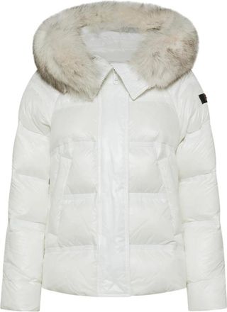 Peuterey Femme, Vestes, Blanc, Taille: 42 FR Takan RP Mid Fur
