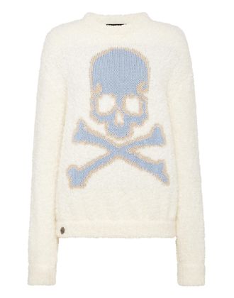 Philipp Plein Rundhalspullover Skull&Bones