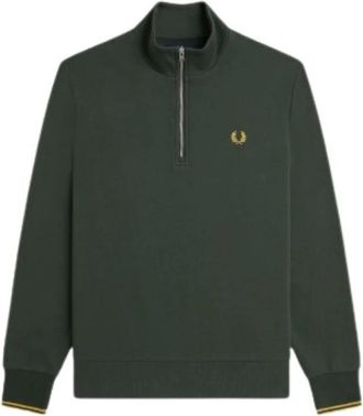 Fred Perry Homme, Sweatshirts et sweats &agrave; capuche, Vert, Taille: 2XL SweaT-shirts