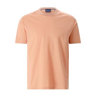 Paul & Shark T-Shirt mit Rundhalsausschnitt - - Tops - Herren - Orange - L