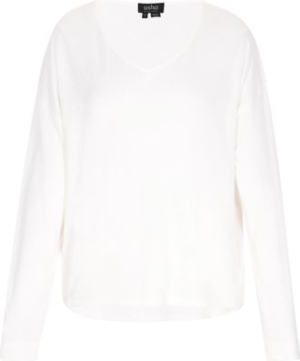 Usha Pullover Frauen cremefarben