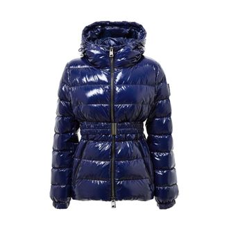Herno Blaue Gesteppte Daunenjacke mit Abnehmbarem G&uuml;rtel - - Jackets - Damen - Blau - M