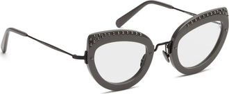 Philipp Plein Femme, Accessoires, Gris, Taille: ONE Size Jacqueline-V Optical Frame