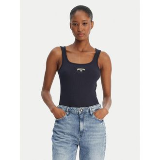 Guess Top W6GPZ2 KA0H1 Dunkelblau Slim Fit