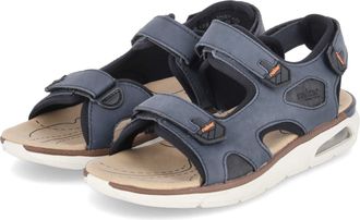Rieker Herren Sandalette in blau - Gr. 44