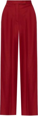 Max Mara Femme, Pantalons, Rouge, Taille: 36 FR Rito Pantalons