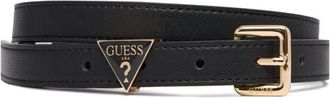 Guess Femme, Accessoires, Noir, Taille: M Ceinture logo m&eacute;tal