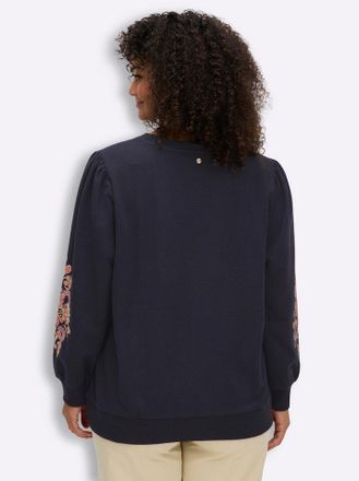 Sheego Sweater Sweatshirt Langarm