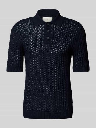 Jack & Jones Poloshirt mit Strukturmuster Modell JOEL