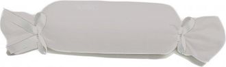 BELLANA Nackenrollenbezug Mako Jersey 15x40 cm Farbe: Silber