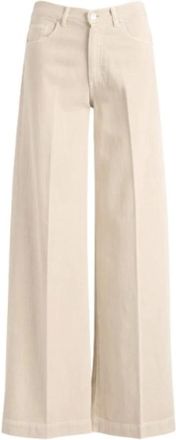 Nine In The Morning Femme, Jeans, Blanc, Taille: W29 Nadia Wide-Leg Jeans