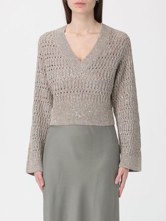 Brunello Cucinelli Pull BRUNELLO CUCINELLI Femme couleur Boue