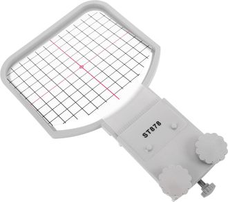 DOITOOL Stickrahmen Für Stickkappen Verstellbar Stickrahmen Rahmen Für Stickmaschinenzubehör Geeignet Für Verschiedene Stoffe Einfach Zu Bedienen Für Anfänger