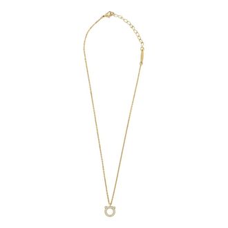 Ferragamo Gancini Anh&auml;nger-Halskette - - Accessories - Damen - Gelb - ONE SIZE