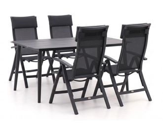 Bellagio la vita attrattiva Bellagio Lugo/Sora 160cm dining tuinset 5-delig