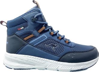 Kangaroos Unisex K-UO Take Mid RTX Wanderschuh, dk Navy/Flame, 38 EU
