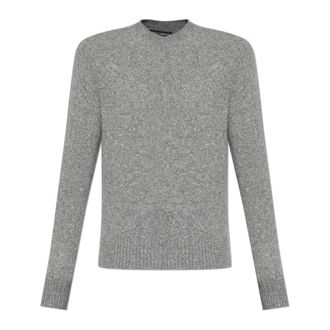 Dolce & Gabbana Pullover mit Rundhalsausschnitt - - Knitwear - Herren - Grau - L