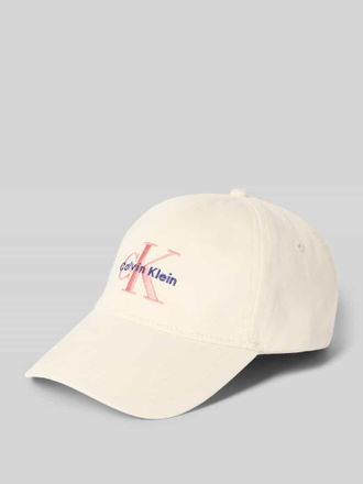 Calvin Klein Gr&ouml;&szlig;enverstellbare Cap mit Label-Stitching