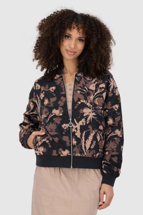 Alife And Kickin Sommerjacke Damen EzraAK B &Uuml;bergangsjacke, Jacke leichte &Uuml;bergangsjacke kurz im Blouson-Schnitt