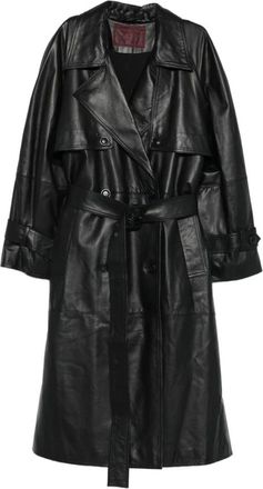 Marella Femme, Manteaux, Noir, Taille: 34 FR Firstclass Trench Coat