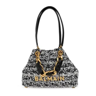 Balmain Femme, Sacs, Noir, Taille: ONE Size Sac souple 1945