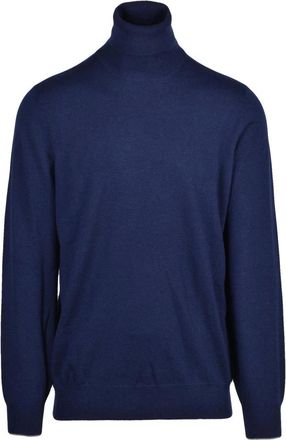 Brunello Cucinelli Homme, Pulls, Bleu, Taille: 2XL Dolcevita Sweater