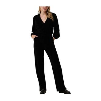 Another Label Lang&auml;rmliger Jumpsuit - - Jumpsuits & Playsuits - Damen - Schwarzk - XS