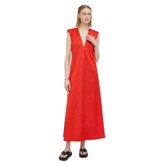 By Malene Birger Maxi-Kleider - - Dresses - Damen - Rot - XS