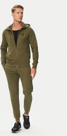 Emporio Armani Jogginganzug 8NPV63 PJVRZ U7014 Gr&uuml;n Regular Fit