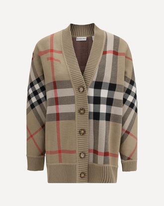 Burberry Check Archive wool Sweater Female XS