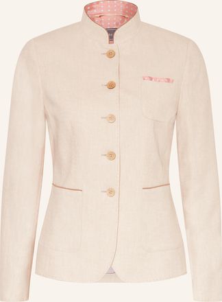 White Label Janker Mit Leinen beige