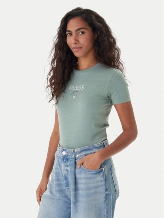 Guess T-Shirt 180328 Gr&uuml;n Classic Fit