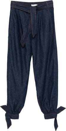 Zimmermann Femme, Jeans, Bleu, Taille: 38 FR Aster Denim Harem Pant