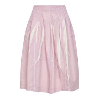 Marni Femme, Jupes, Rose, Taille: 40 FR Flared Midi Skirt