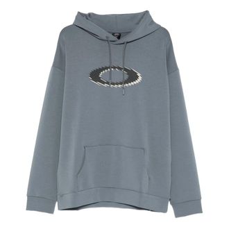 Oakley New Retro Fleece Hoodie 1.7 - - Sweatshirts & Hoodies - Herren - Blau - M