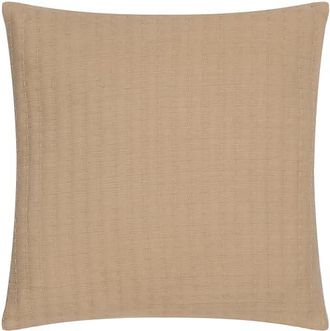 furn. Yard Hush Baumwollkissen, linear, federgefüllt