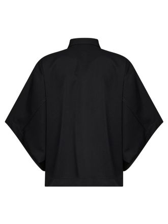 Bottega Veneta Womens Shirt, Wool Twill, Black