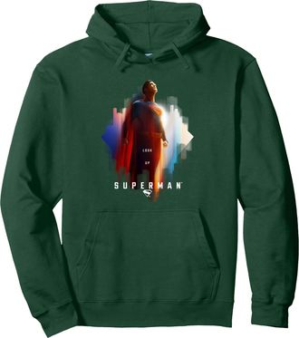 Superman (2025 Movie) Look Up Shield Pullover Hoodie